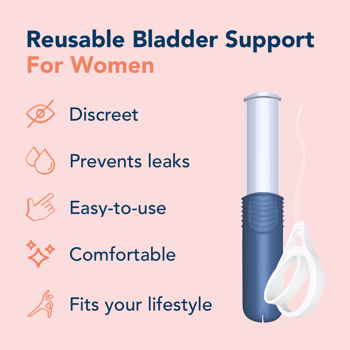 Revive Reusable Bladder Support For Women | Leak Control & Comfort